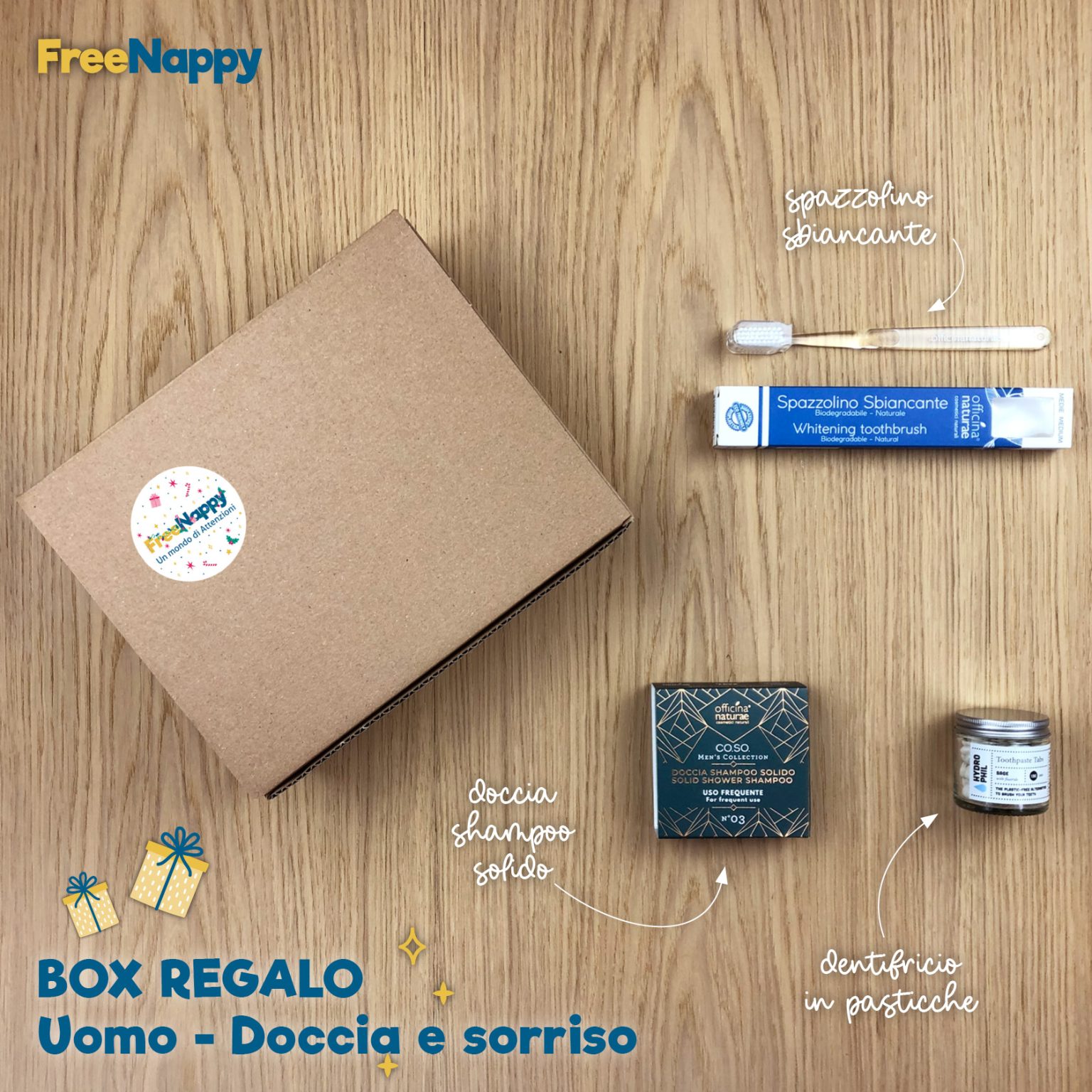 Box Uomo Rasatura & co. • FreeNappy